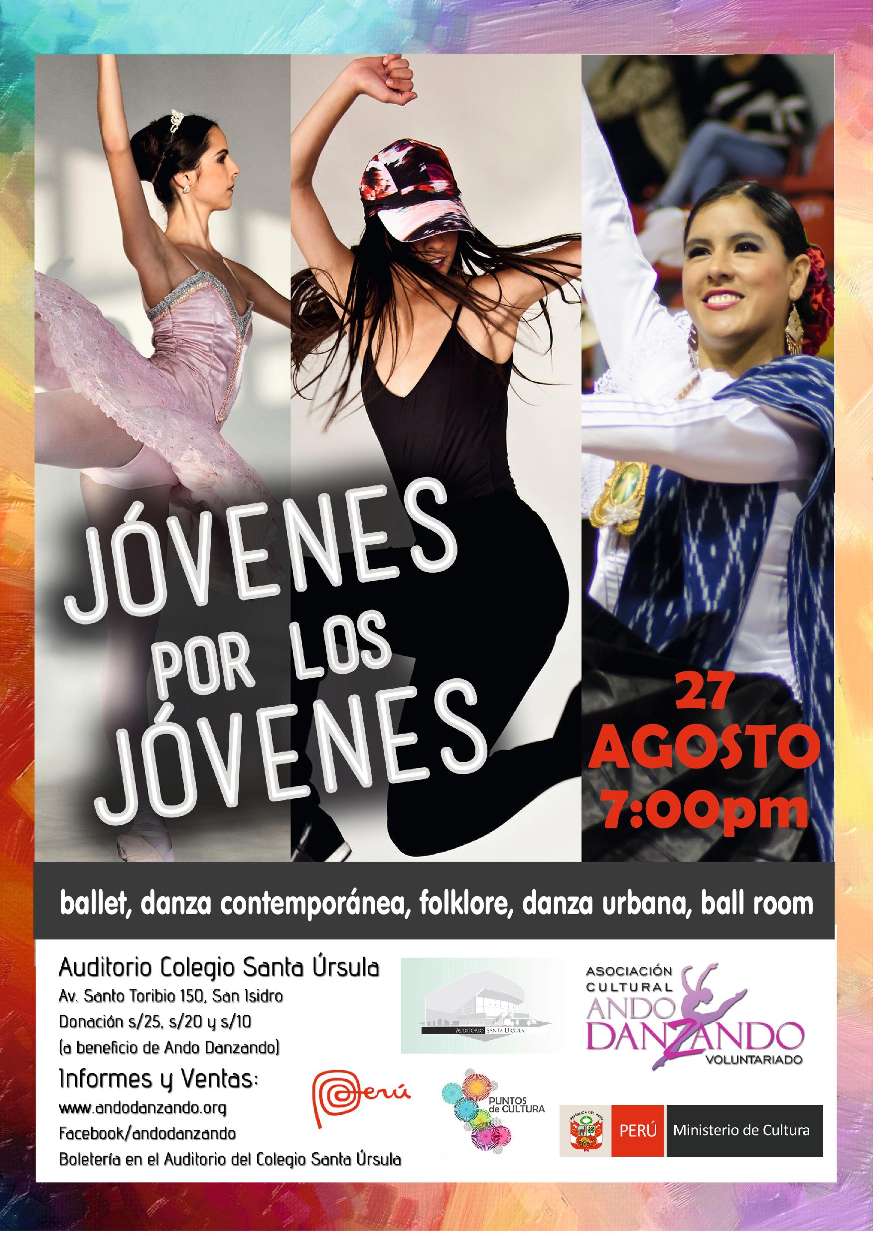 Jóvenes bailarines se unen para bailar a beneficio de la Asociación Cultural Ando Danzando ...